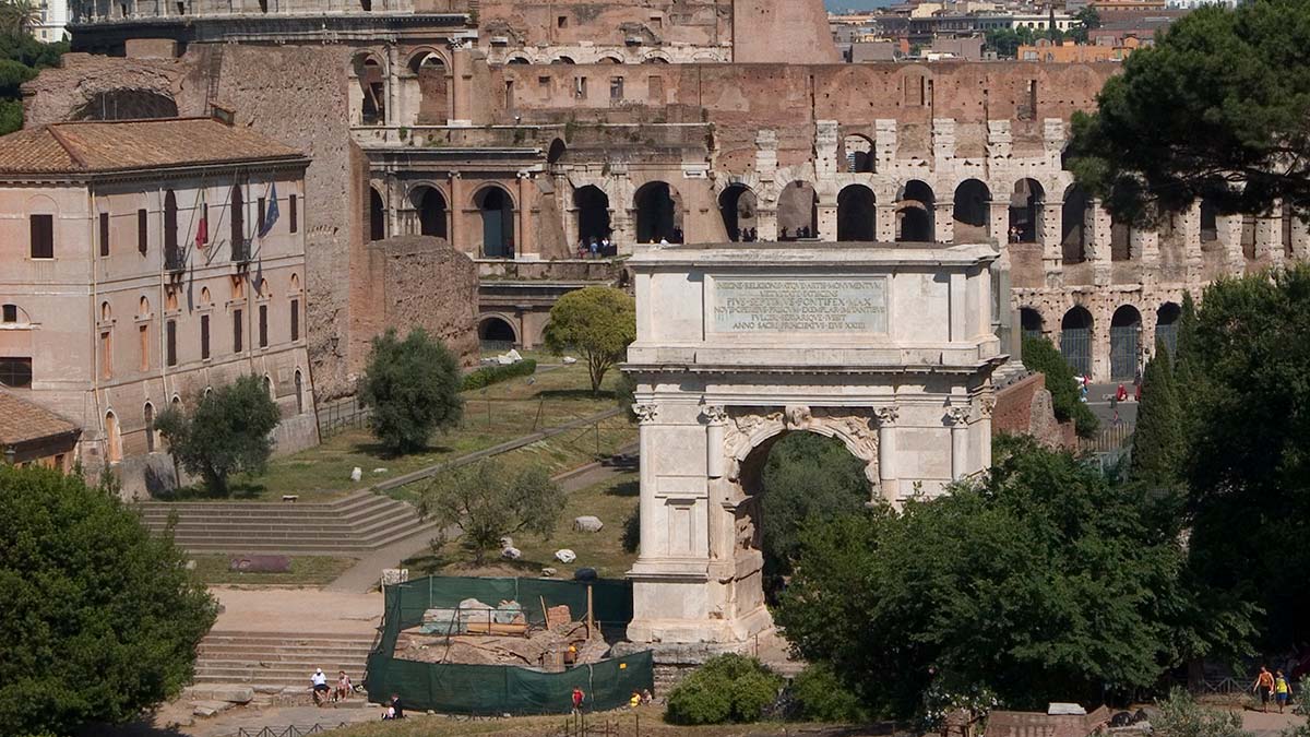 De boog van Titus - Christenen voor Israël